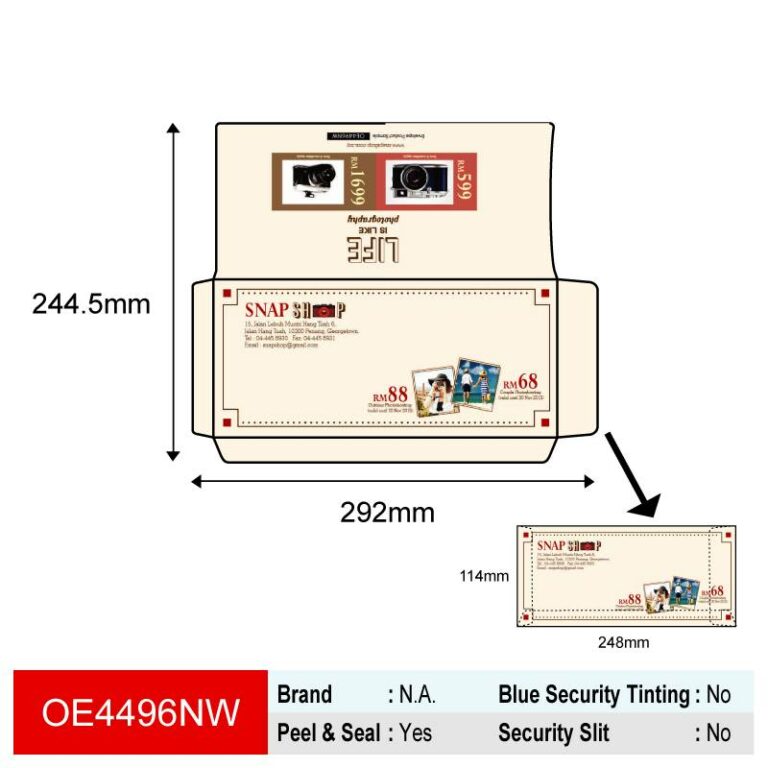 Envelope Printing Singapore | Coloured Envelopes Singapore
