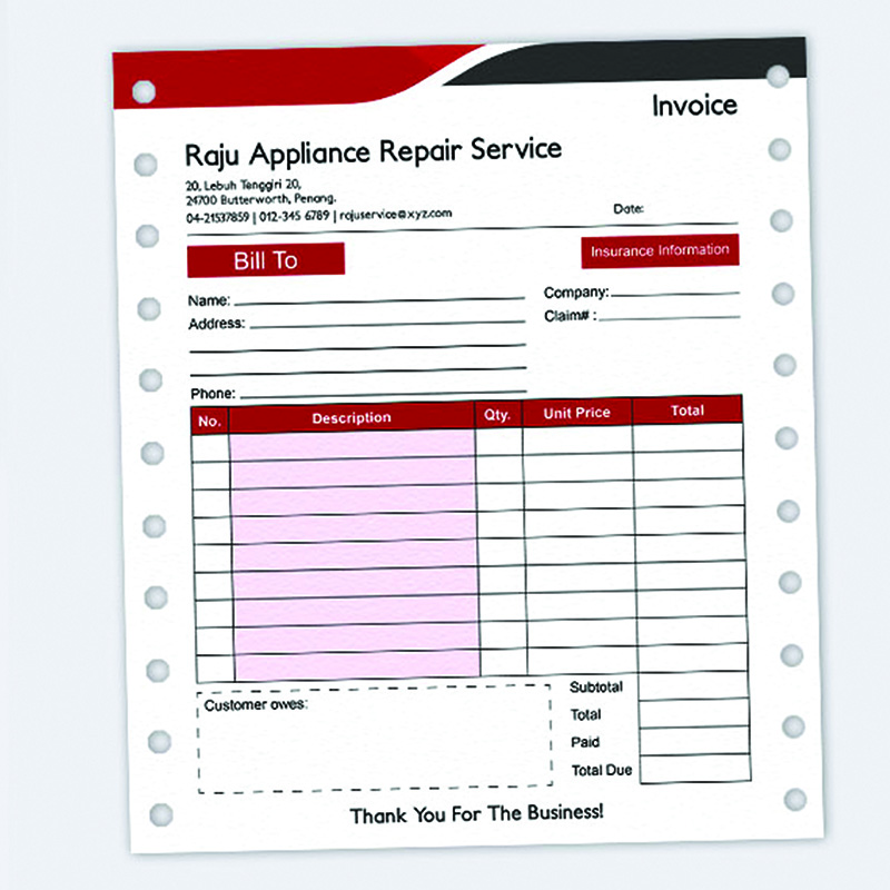 Computer Form - Expressprint