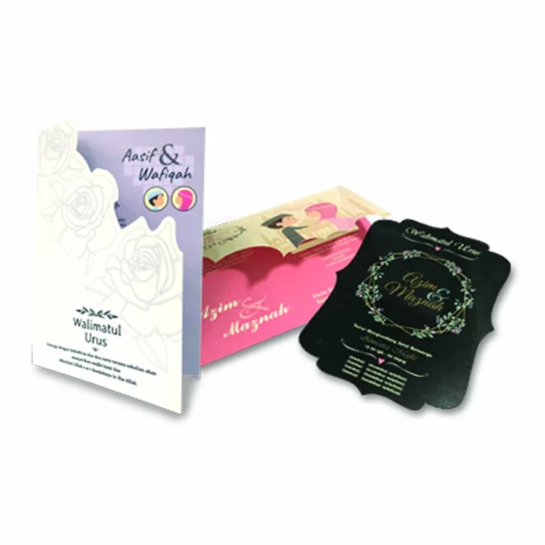Kad Kahwin | Singapore printing services - Direct Factory Print Pricing