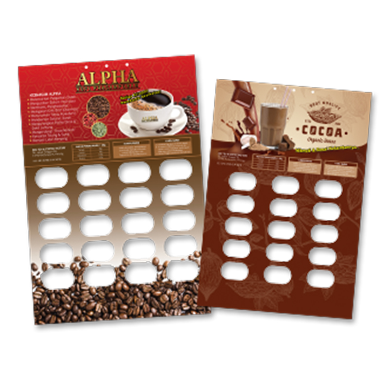 Durable Sachet Boards (Papan Kopi) – Showcase Your Products with Style ...