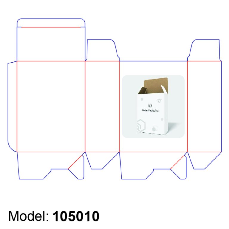Custom Tuck End Box with Auto Bottom Lock – Secure & Easy Assembly ...