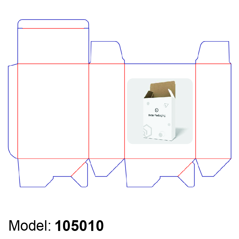 Custom Tuck End Box with Auto Bottom Lock – Secure & Easy Assembly ...