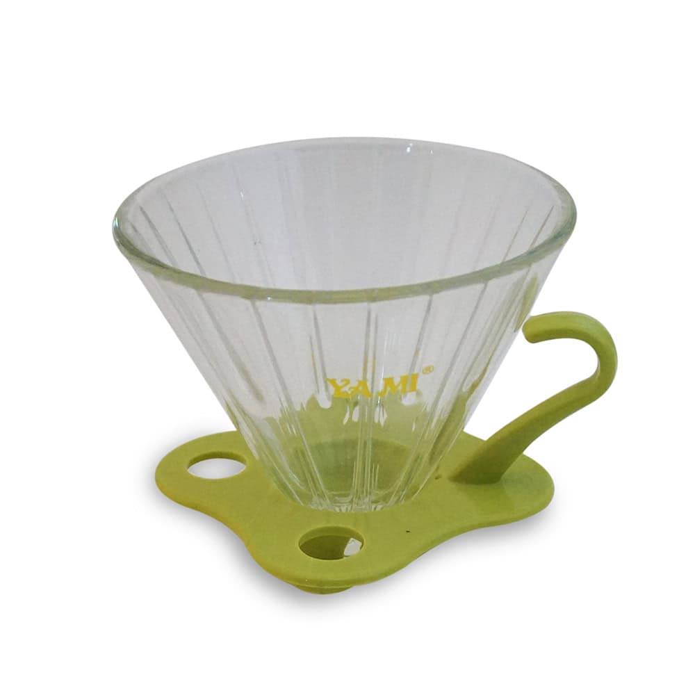 V02 Threaded Glass Coffee Dripper - Expressprint