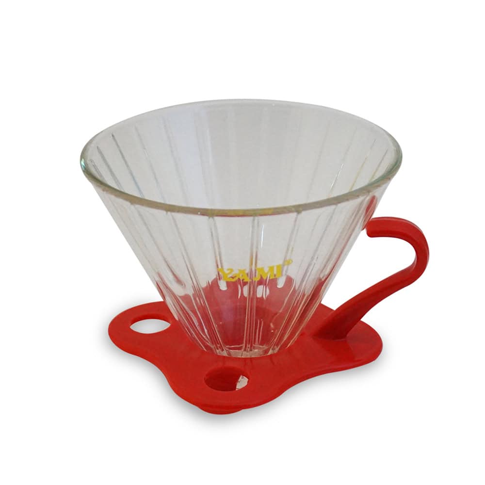V02 Threaded Glass Coffee Dripper - Expressprint