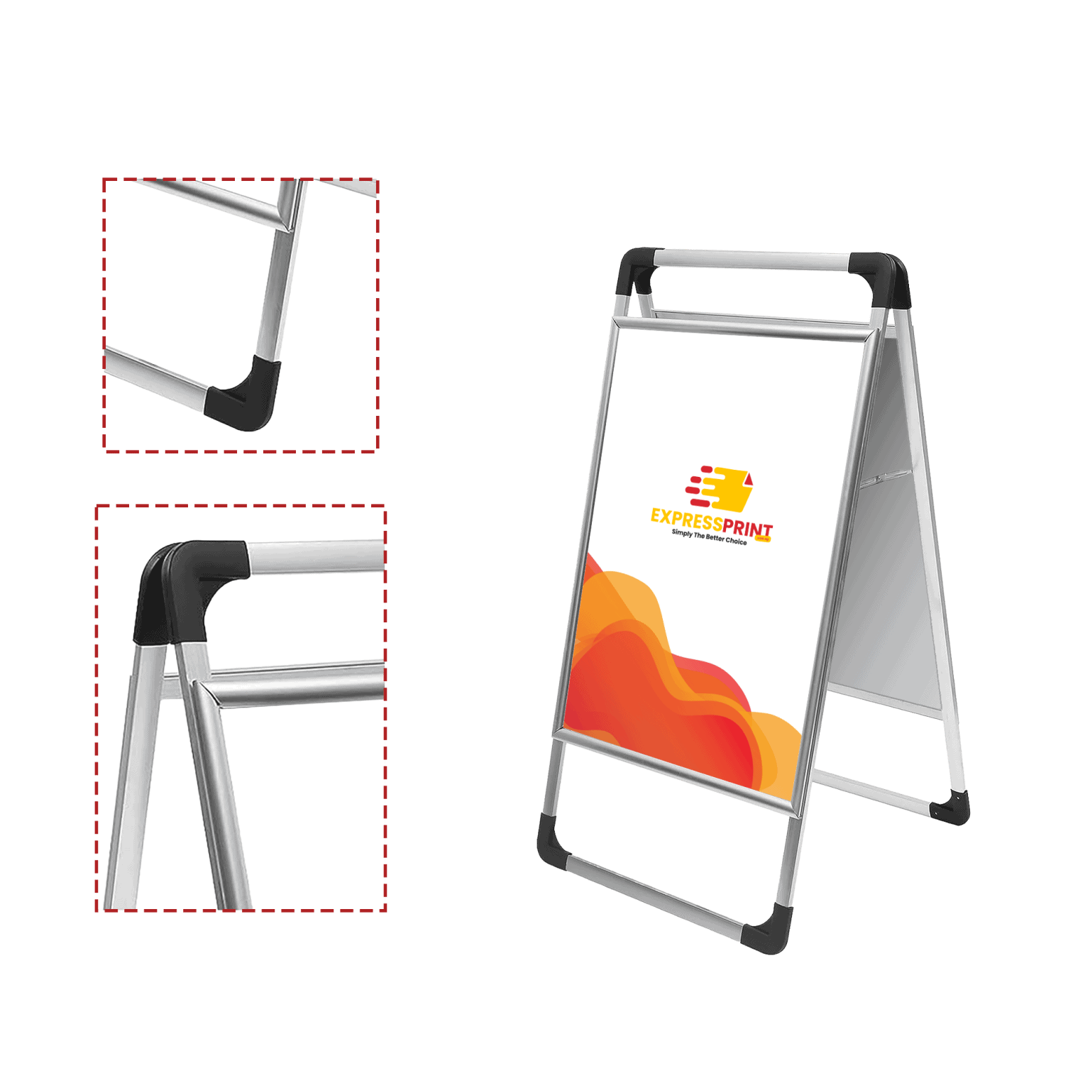Handheld Poster Stand Printing Singapore | Expressprint