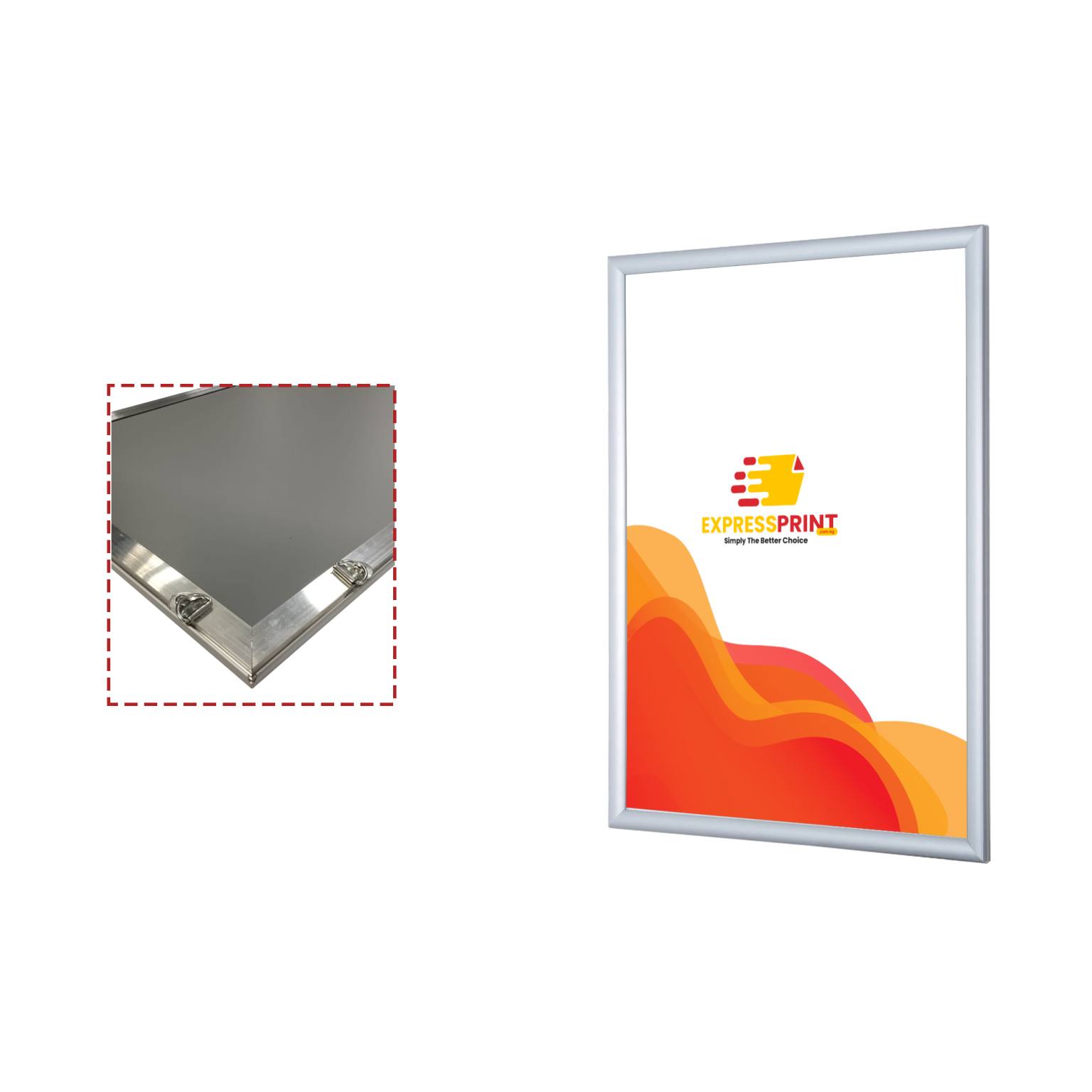 Poster Display (with Snap Frame) - Expressprint