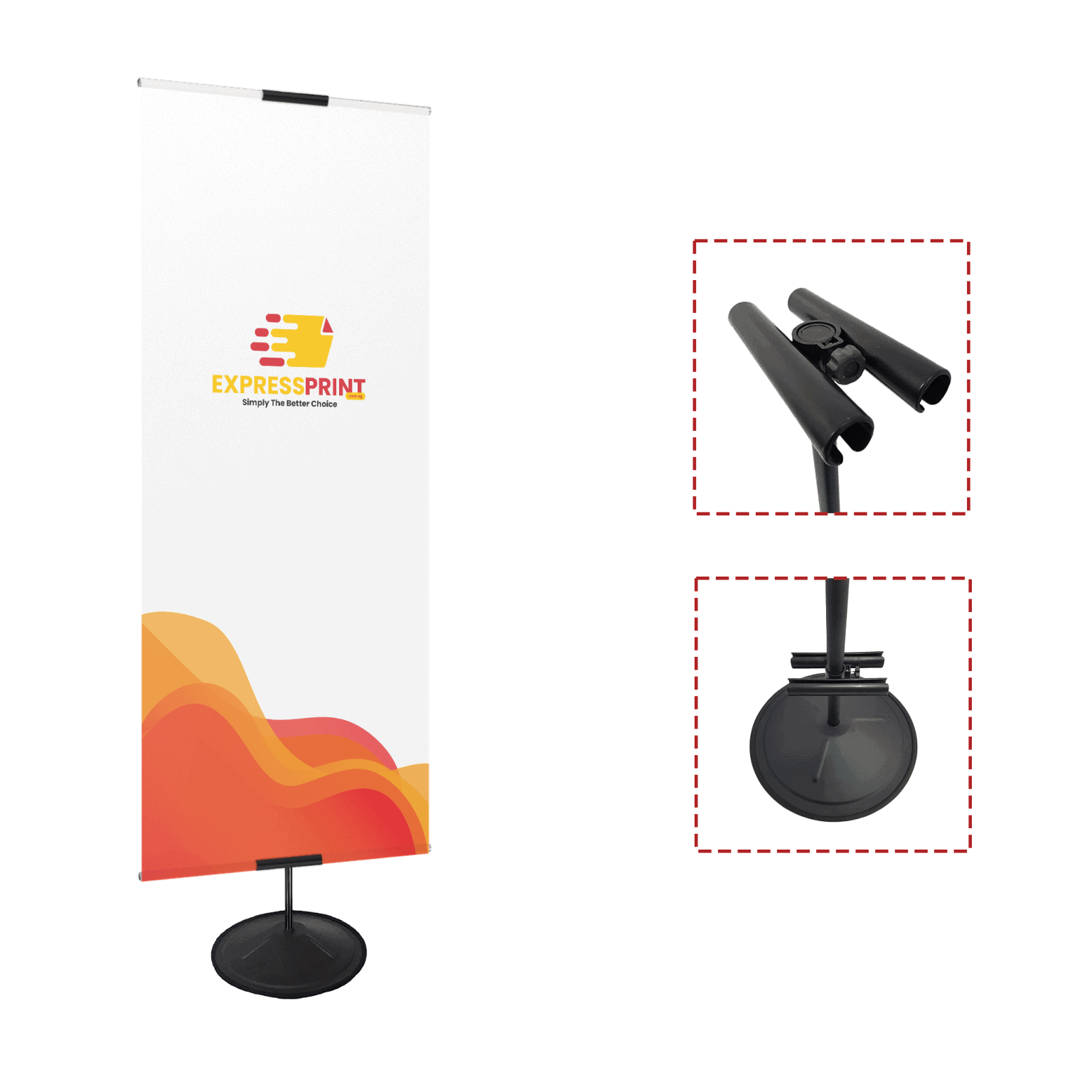 T Bar Stand Printing Singapore | Expressprint