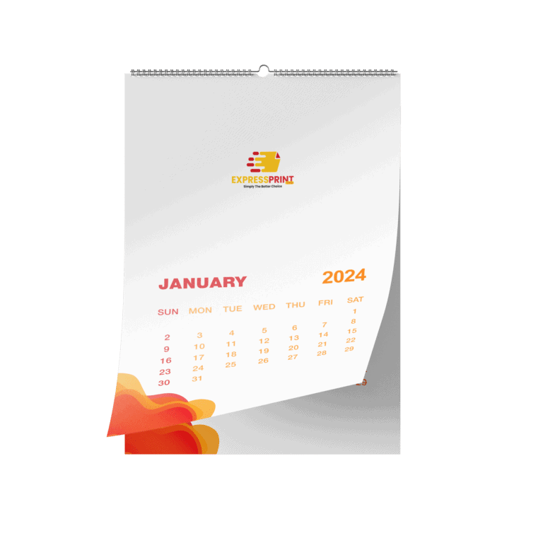Stylish Custom Wire-O Wall Calendars – Perfect for Year-Round Impact