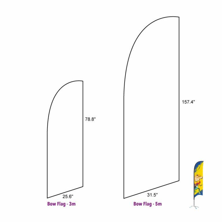 Wind Flag Singapore printing services - Direct Factory Print Pricing