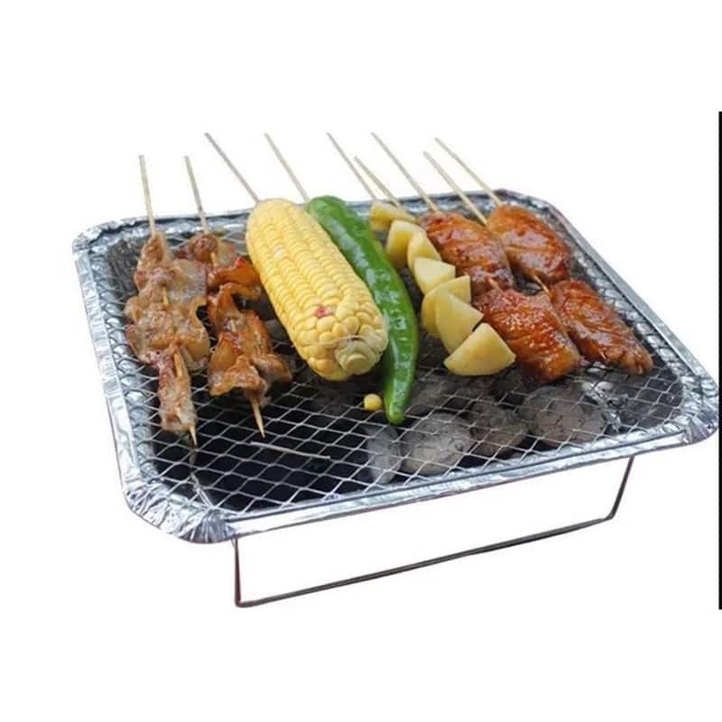 (1 Set) Disposable BBQ Grill Instant Barbecue Set - Expressprint
